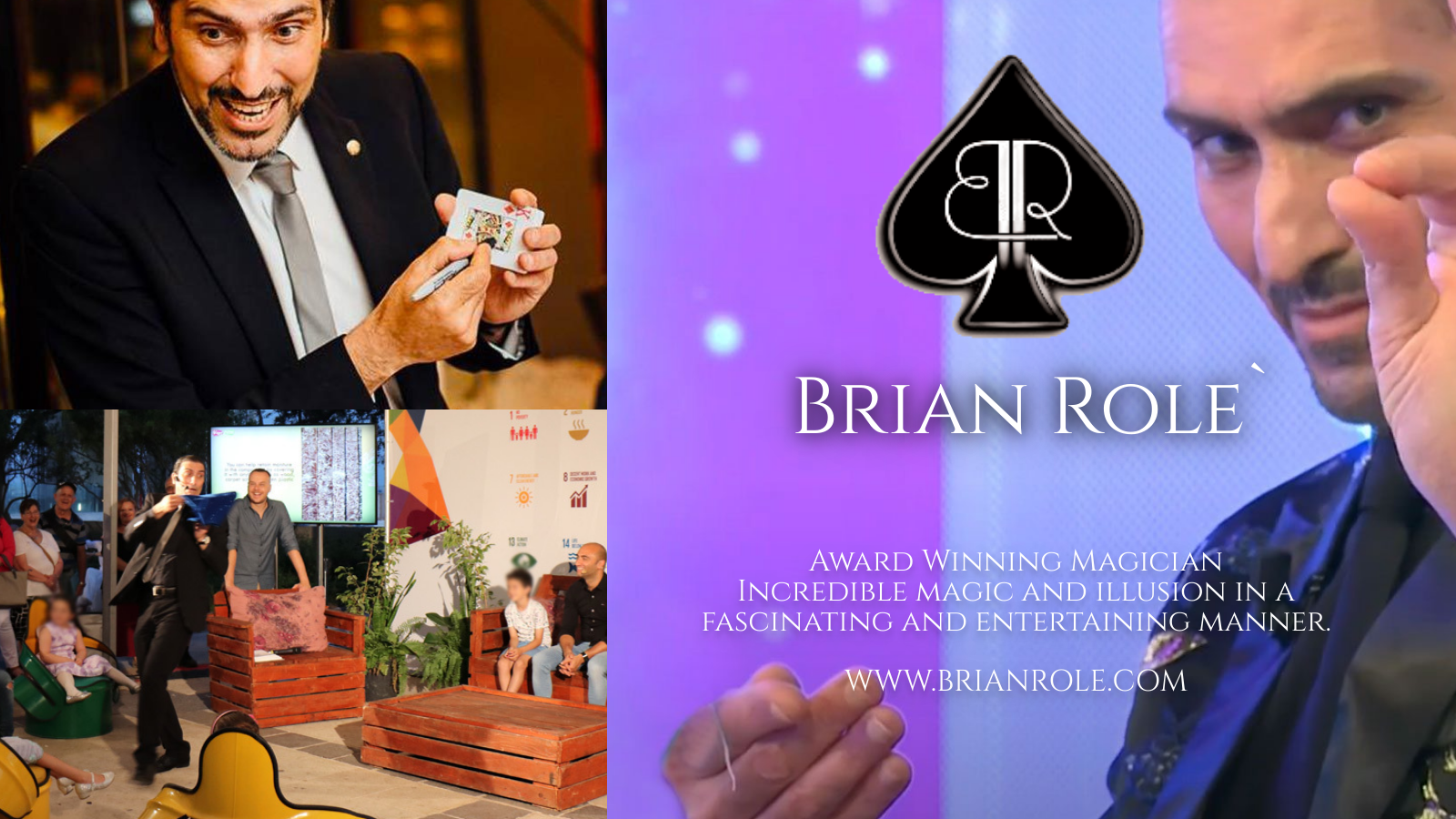 Brian Role` Frequently Asked Questions Magic | Magician Malta